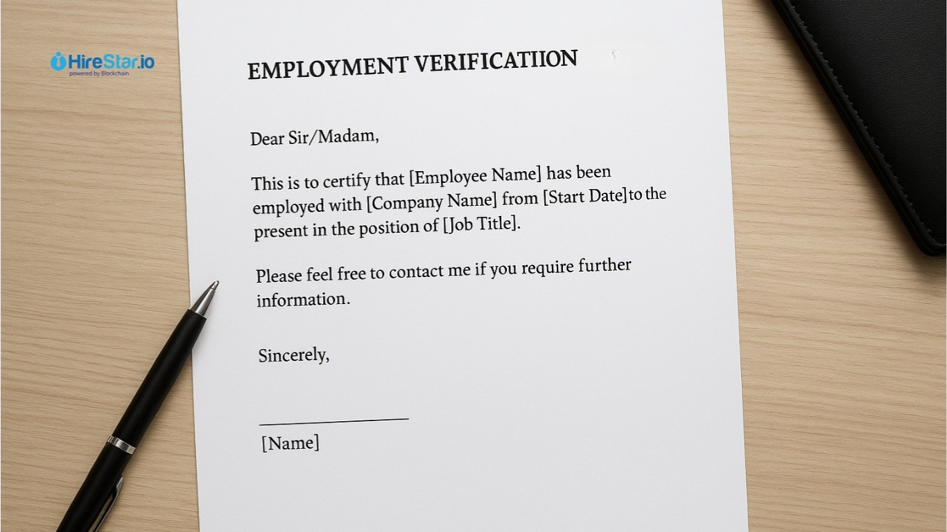 Why is an Employee Employment Verification Letter Important?
